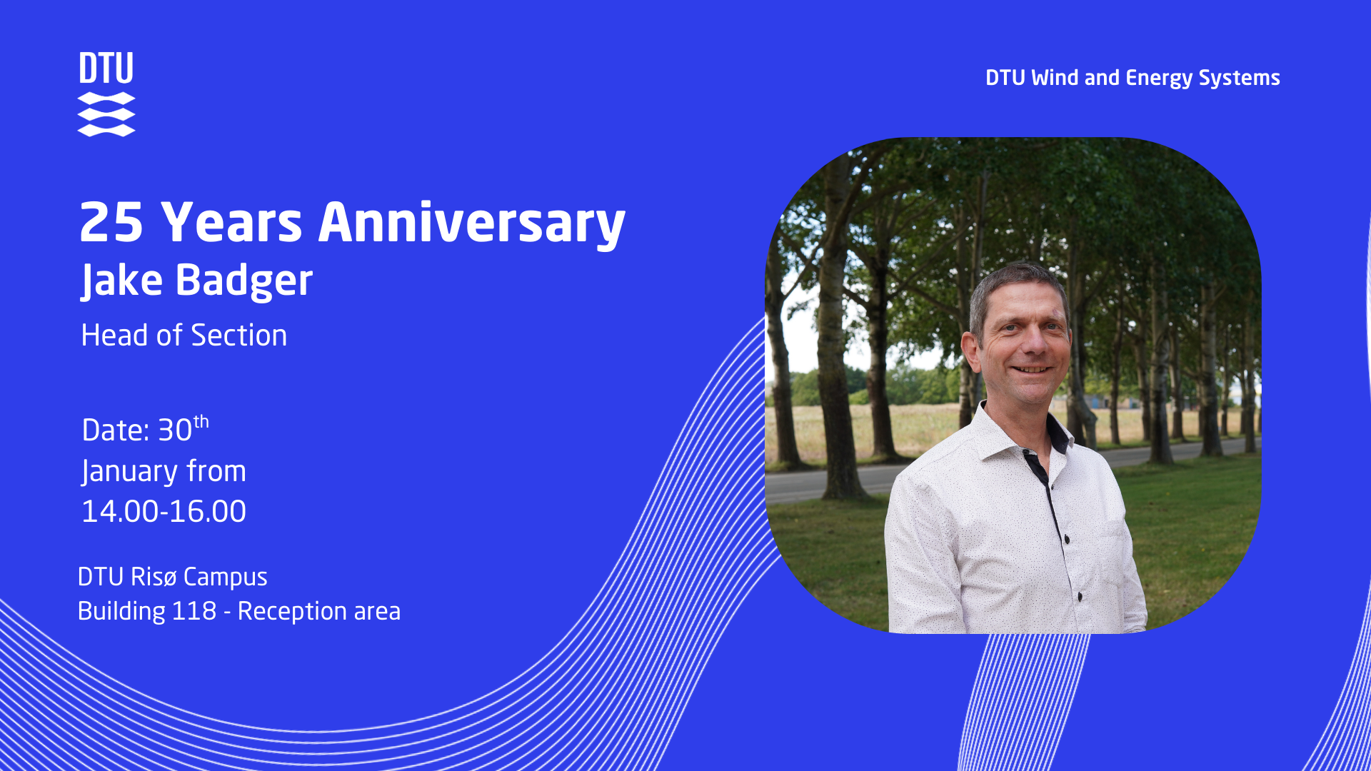 Jake Badger 25 Years Anniversary